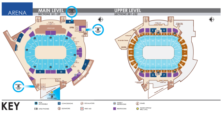 ADA Information - CHI Arena & Convention Center