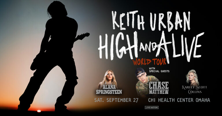 Keith Urban: High and Alive World Tour - CHI Arena & Convention Center