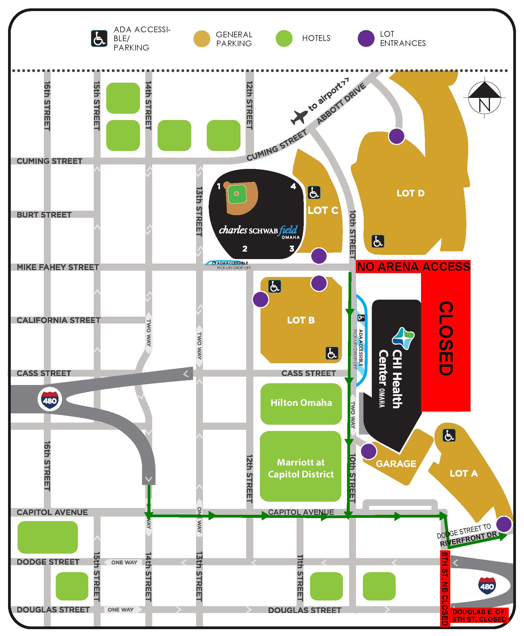 TRAFFIC ALERT: TEMPORARY ROAD CLOSURE SUMMER 2025 - CHI Arena ...